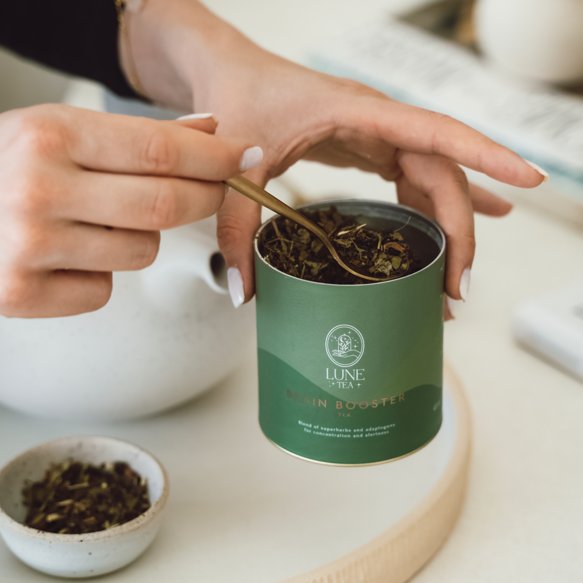 Wszystkie produkty – herbaty, matcha i rytuały wellness | Lune Tea